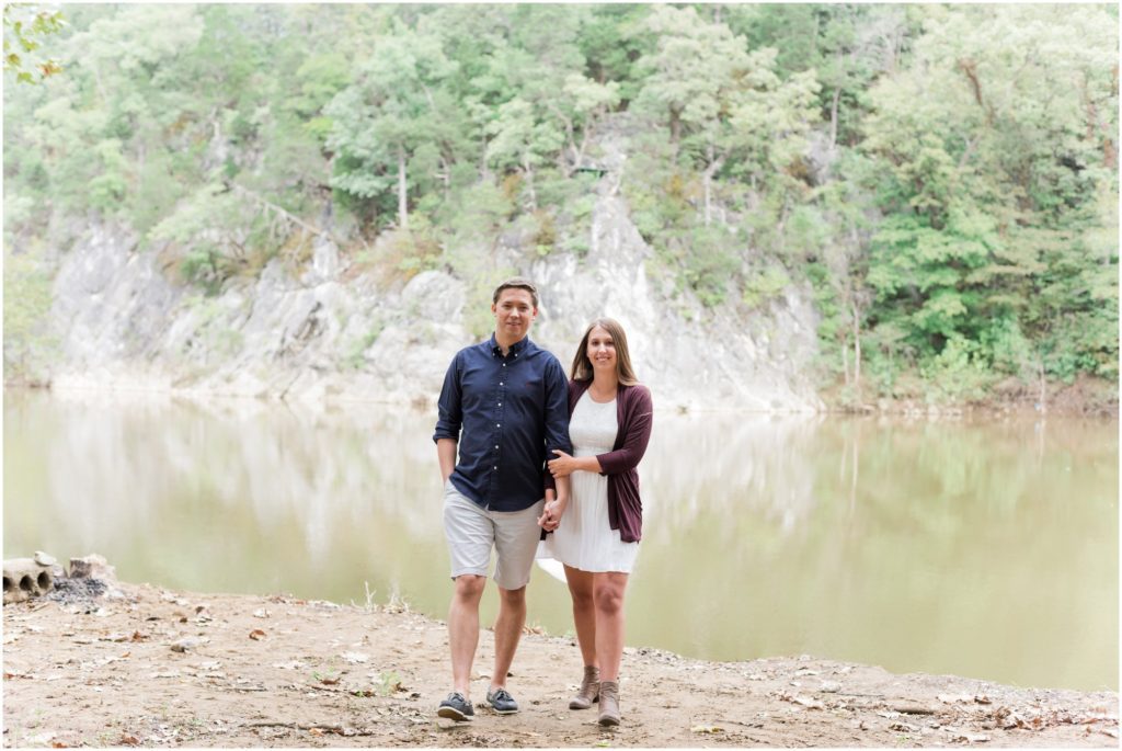 Front Royal Golf Club Virginia Engagement - Franzi Lee Photography