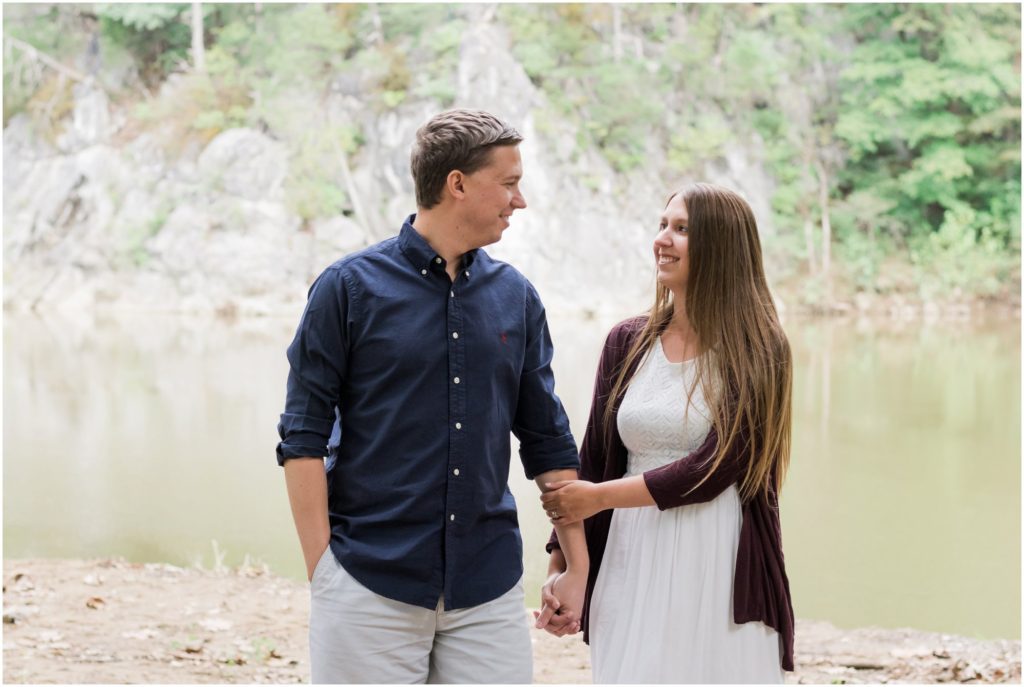 Front Royal Golf Club Virginia Engagement - Franzi Lee Photography
