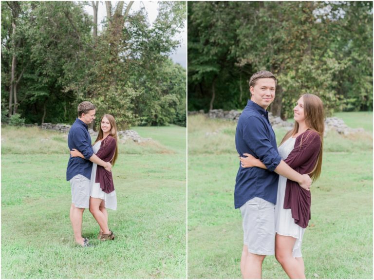 Front Royal Golf Club Virginia Engagement - Franzi Lee Photography