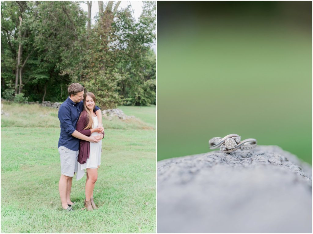 Front Royal Golf Club Virginia Engagement - Franzi Lee Photography