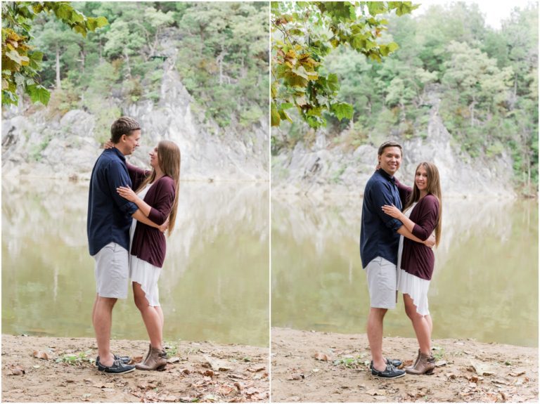 Front Royal Golf Club Virginia Engagement - Franzi Lee Photography