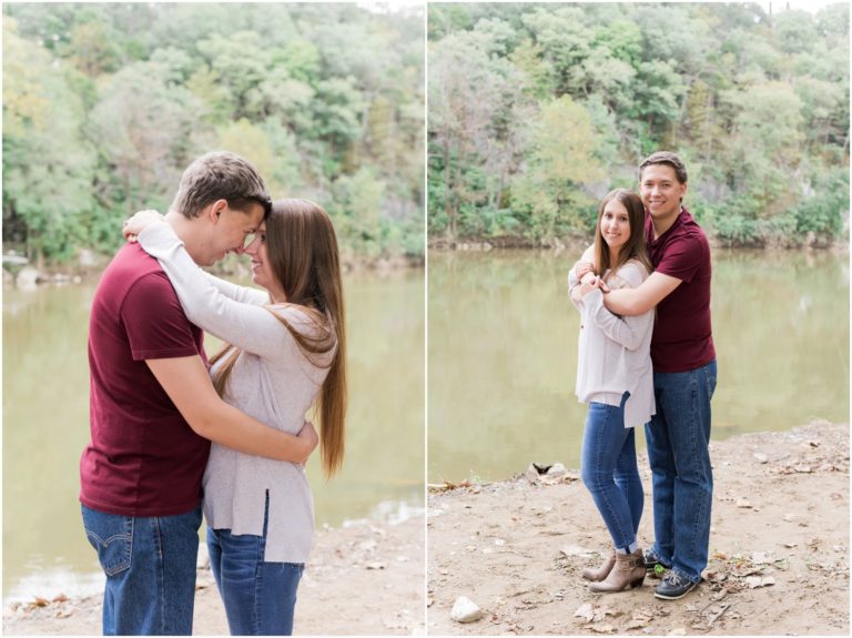 Front Royal Golf Club Virginia Engagement | Franzi Lee Photography
